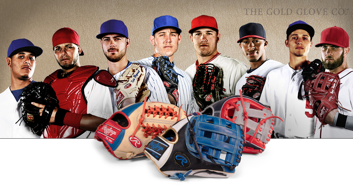 PROS205 - Custom Rawlings Baseball Glove Template via Smash It Sports